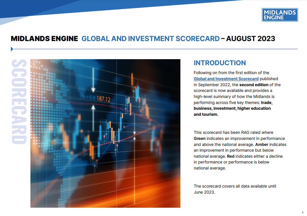 Midlands Engine – Global and Investment Scorecard | EIU
