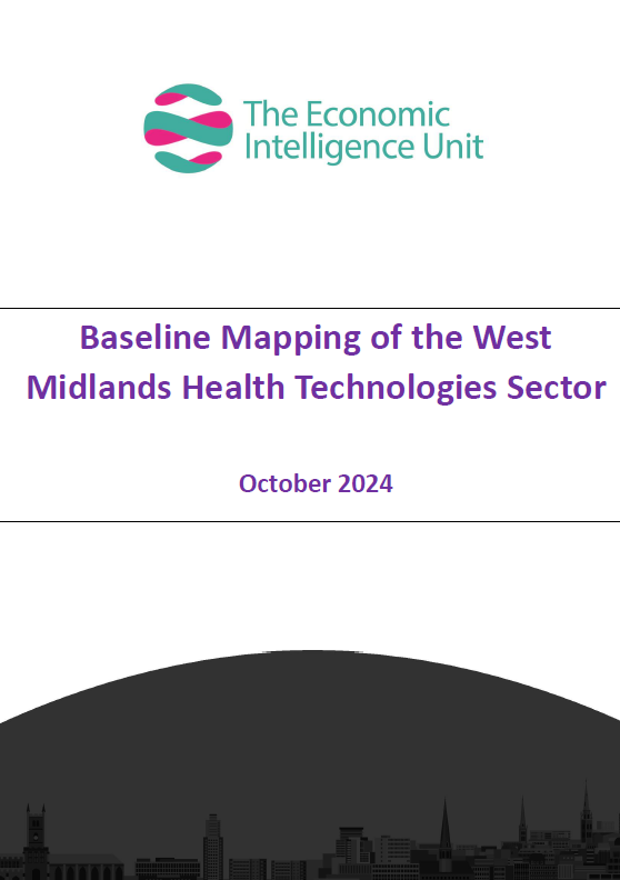 Baseline Mapping of the West Midlands Health Technologies Sector | EIU